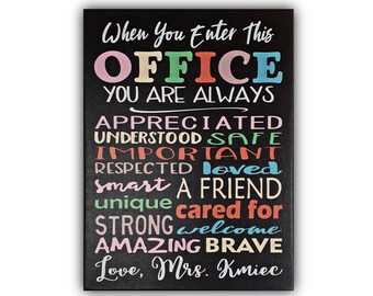 When You Enter This Office | Etsy