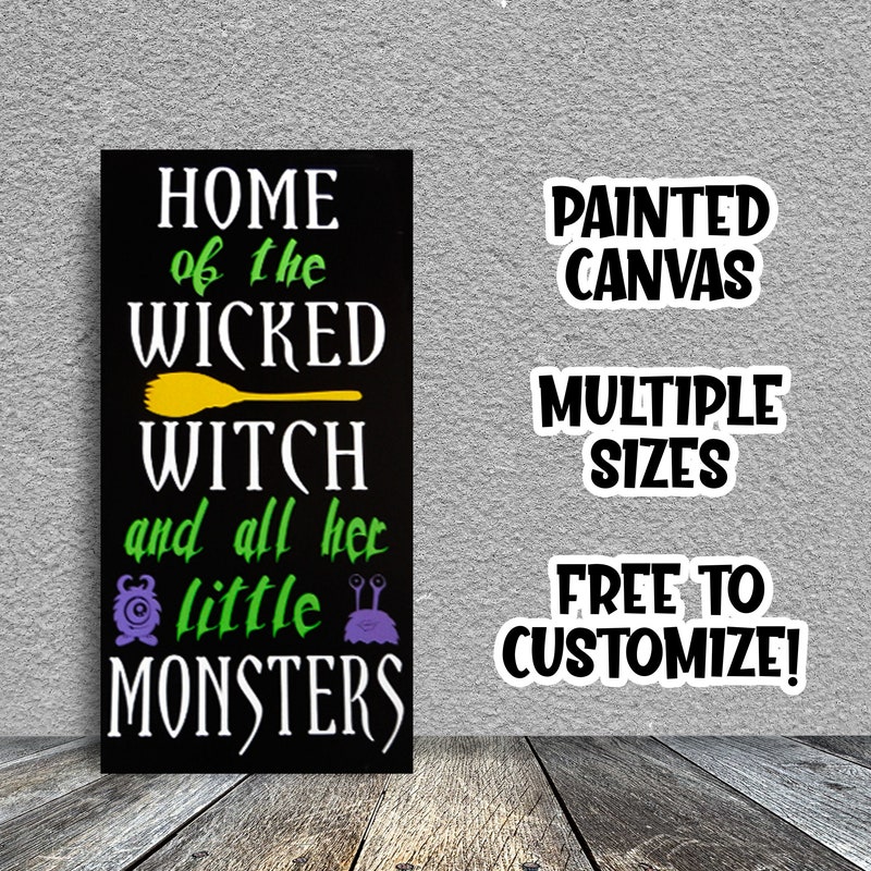 Wicked Witch Sign - Etsy