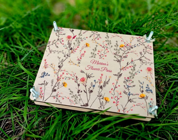 Flower Press Kit DIY Dried Pressed Flowers Leaves Oshibana - Etsy