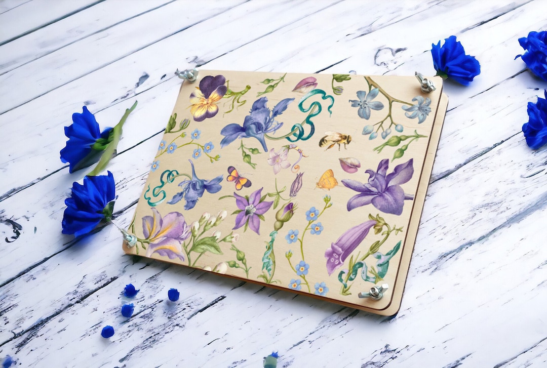 Flower Press Kit, DIY Dried Pressed, Oshibana Pressed Flower Art ...