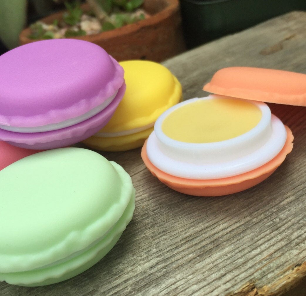 Macaron Lip Balm Compact - Etsy