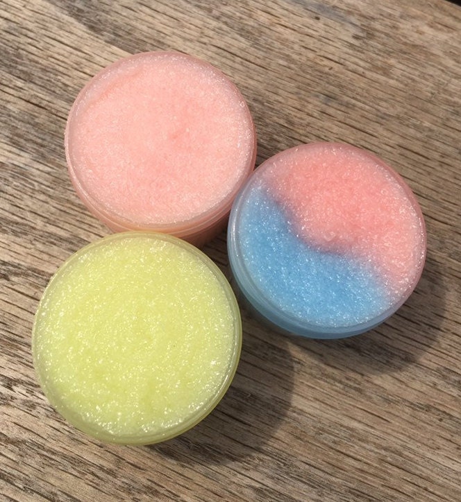 1 Oz Cotton Candy Natural Lip Scrub/exfoliate/hydrate/polish | Etsy