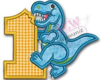 T Rex Complete Number Set 1-6 | Etsy