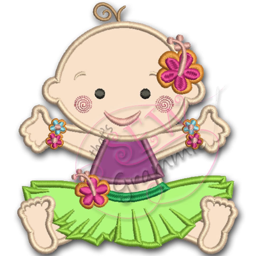 Hula Baby Girl - Etsy