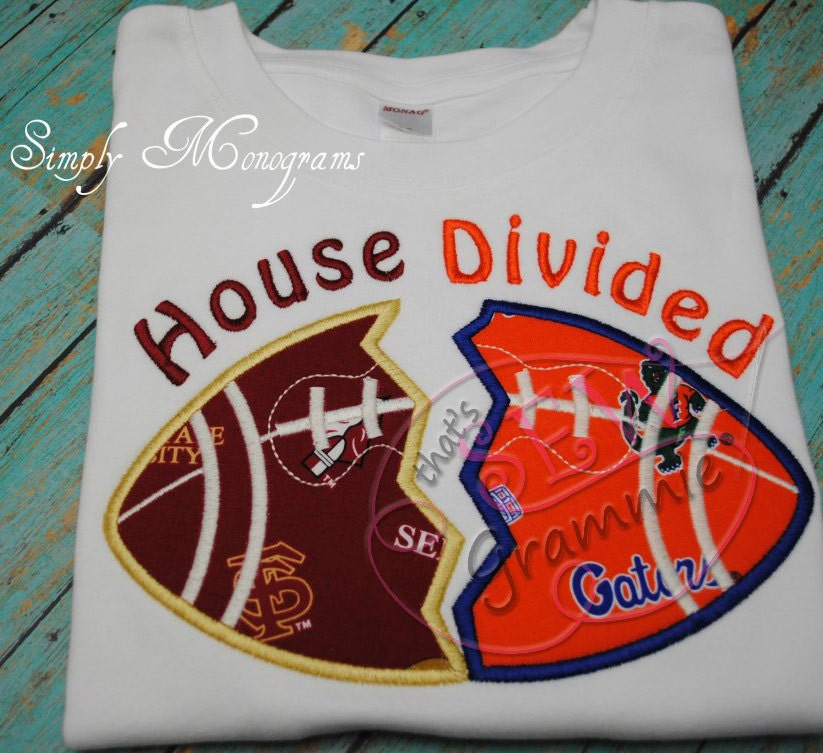 House Divided Football - Etsy