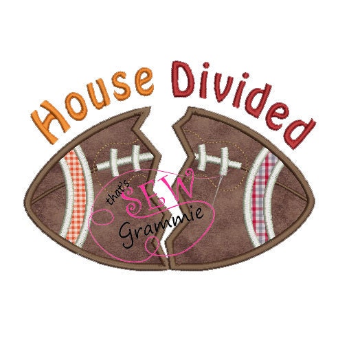 House Divided Football - Etsy