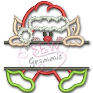 Elf Split Applique - Etsy