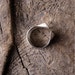 Minimalist Adjustable Sterling Silver Rebel Rebel Ring Size 6 1/2 to 7 ...