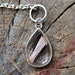 Brookite in Quartz Sterling Silver Toggle Style Statement Necklace - Etsy