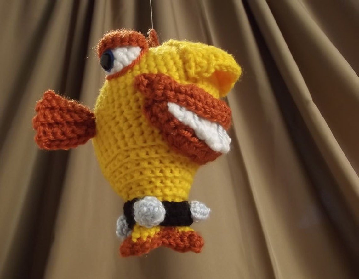 Pattern for Mr Chompers the Punk-dork Fish | Etsy