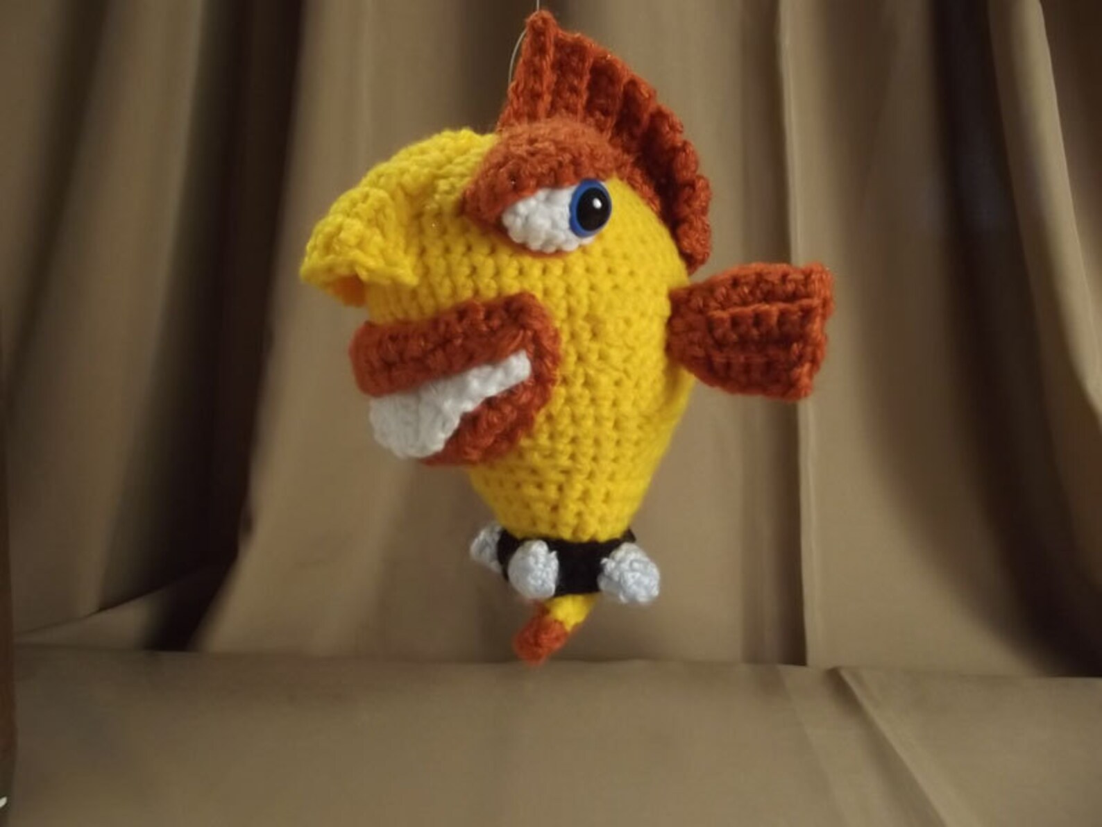 Pattern for Mr Chompers the Punk-dork Fish - Etsy