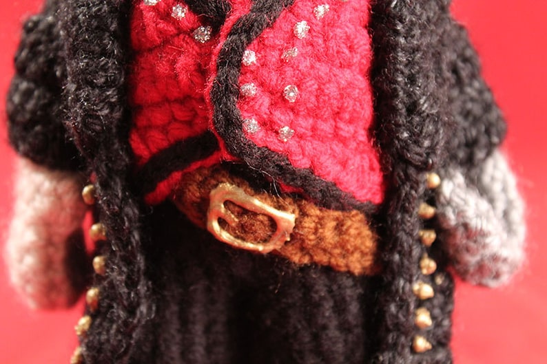 Pattern for Captain Hook Once Upon a Time Ami - Etsy