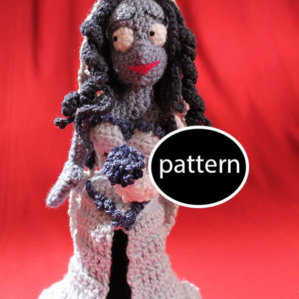 Crochet Corpse Bride Pattern - Etsy
