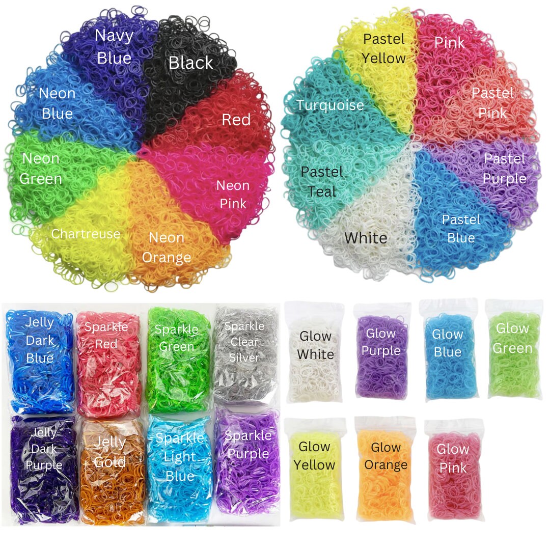 Sheep Lamb Rainbow Loom Band Loomigurumi 3D Rubber Band Crochet Squishy ...