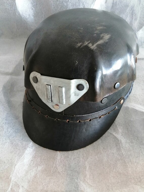 Romanian vintage coal miner turtle helmet, mining, mi… - Gem