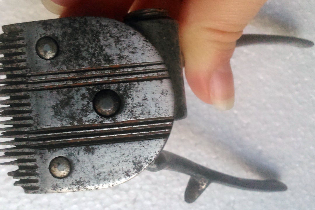 Vintage Russian Soviet Mechanical Hair Trimmer Clipper Cutter, Heavy ...