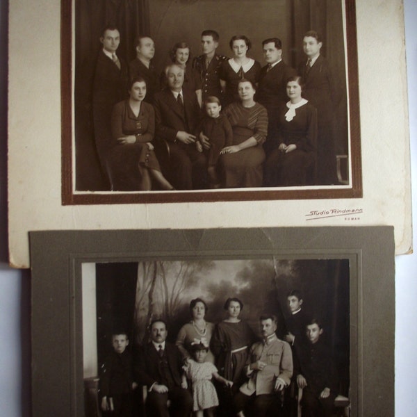 Antique Family Photo Real Pictures - Etsy
