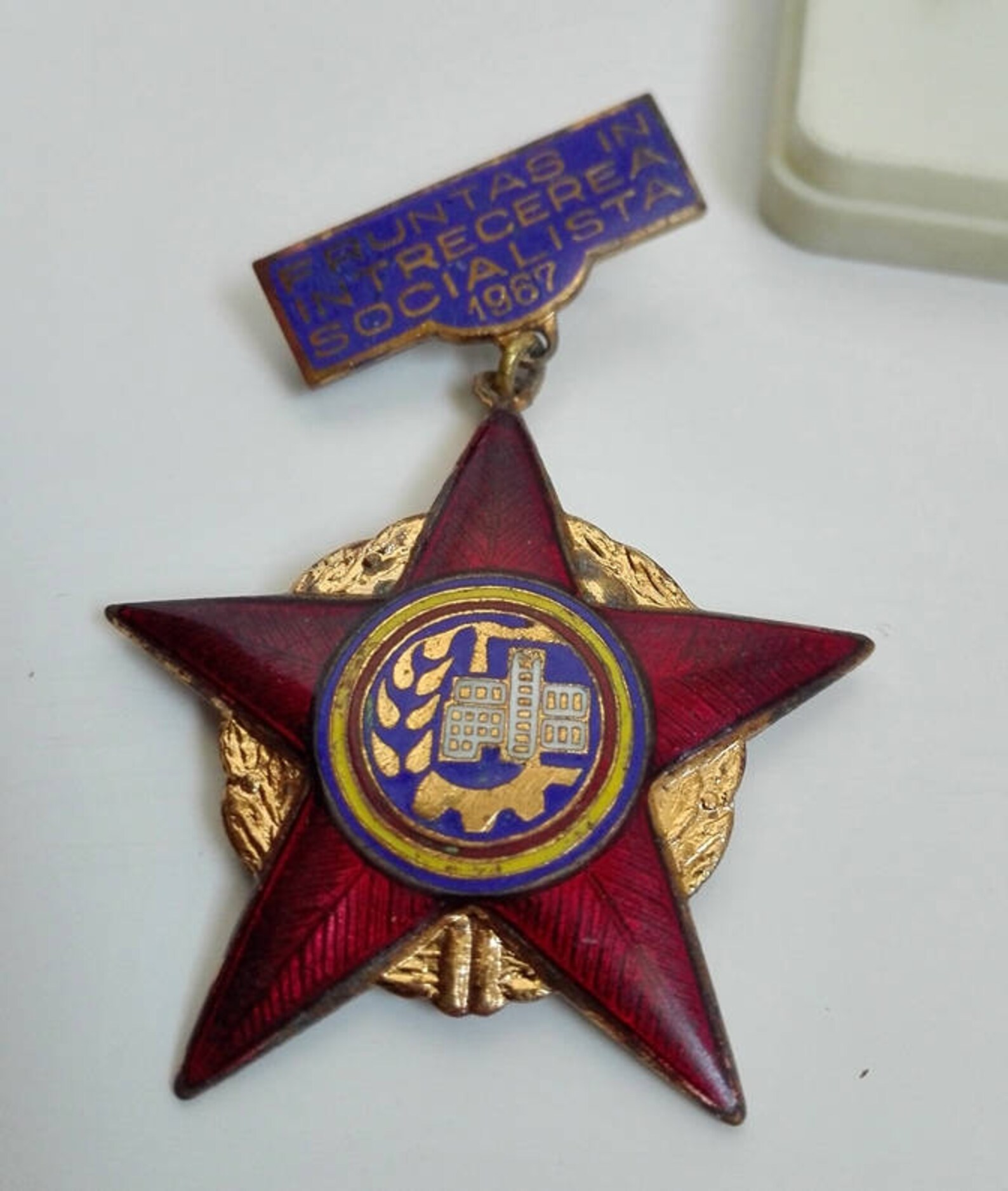 Lot of 3 Vintage Romanian Communist Socialist Enamel Star - Etsy