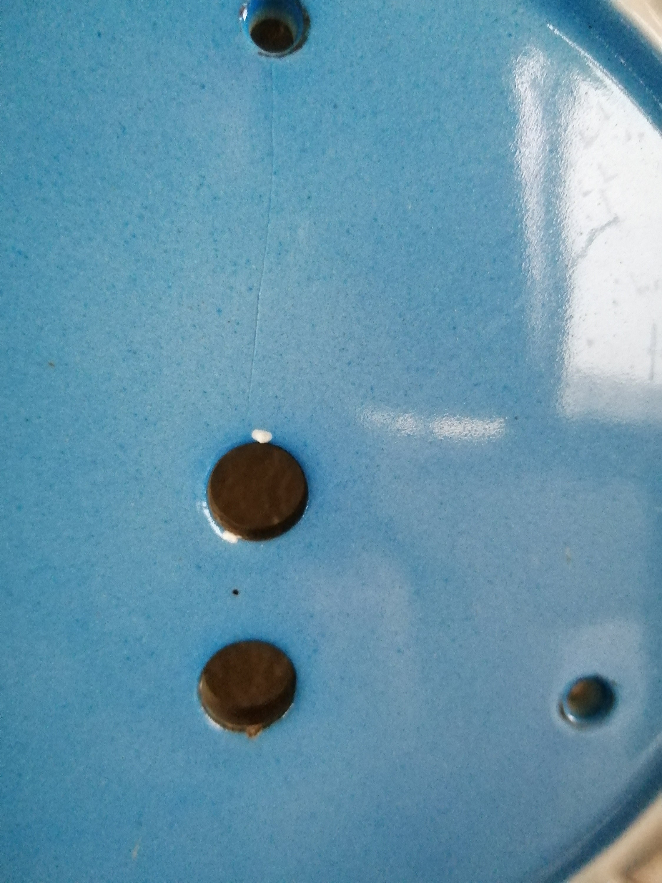 Vintage Clock Ceramic Dial Face, Hexagonal Numerals Dials Clocks ...