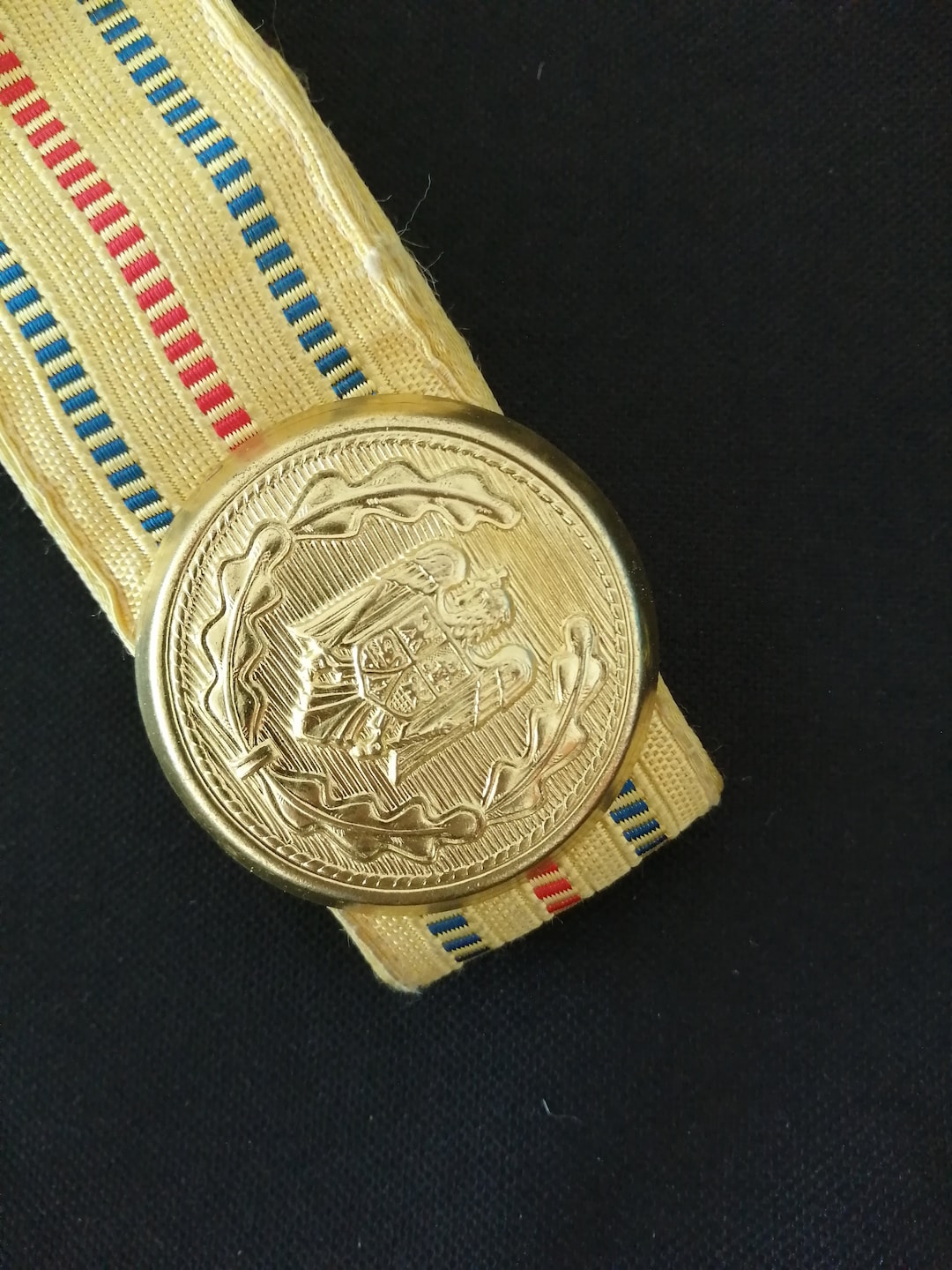 Vintage Romanian Military Army Communist Belt Buckle Political ...