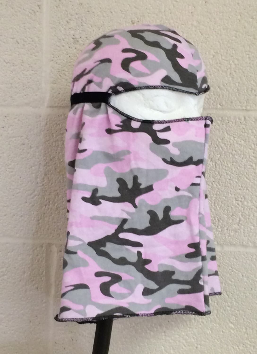 Pink Camouflage Lightweight Knit Mask Hat Hood - Etsy