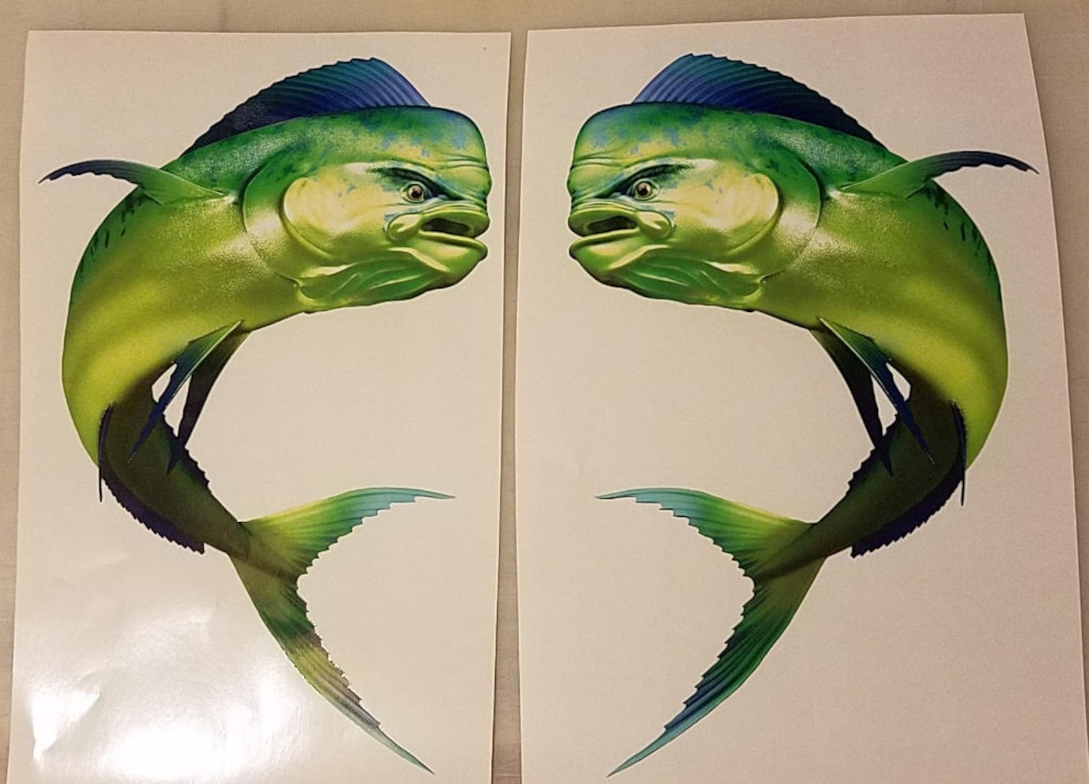 High Resolution Mahi Decal, Mahi Mahi Boat Decal, Fish Graphics, Dorado ...