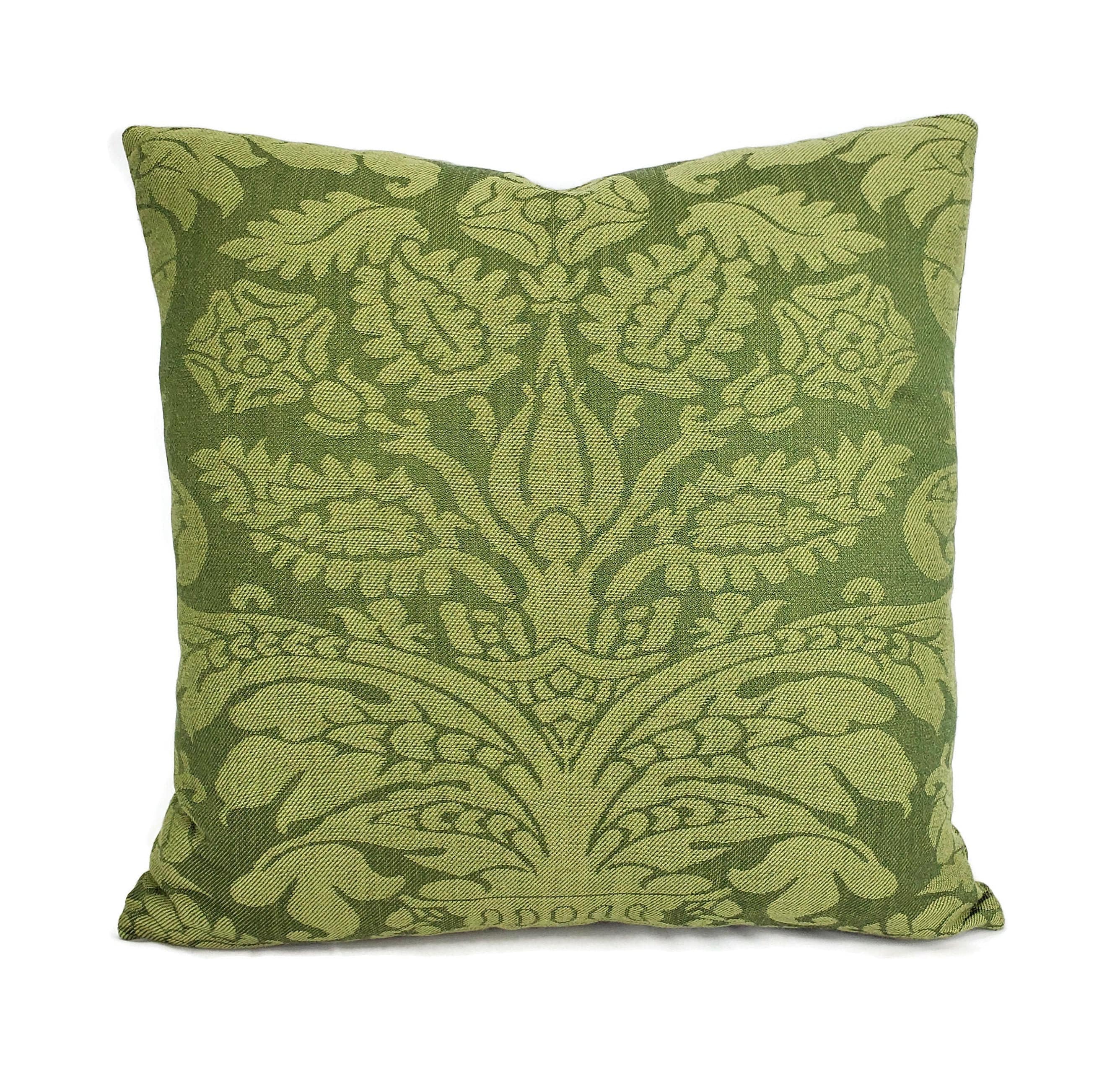 Brunschwig & Fils Barnstable Woven Damask in Sorrento Green - Etsy
