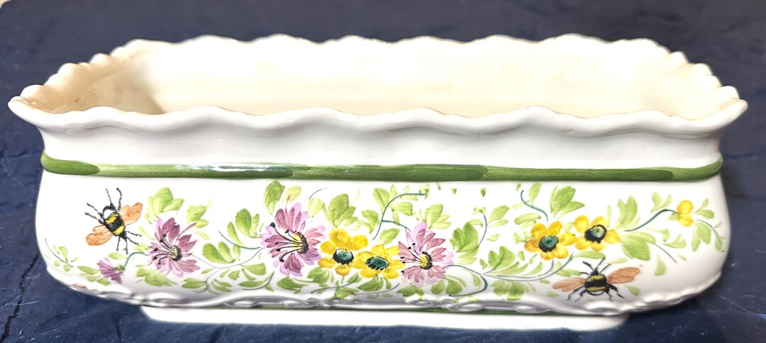 Vintage Nora Fenton Planter, Made in Italy. Numbered. - Etsy