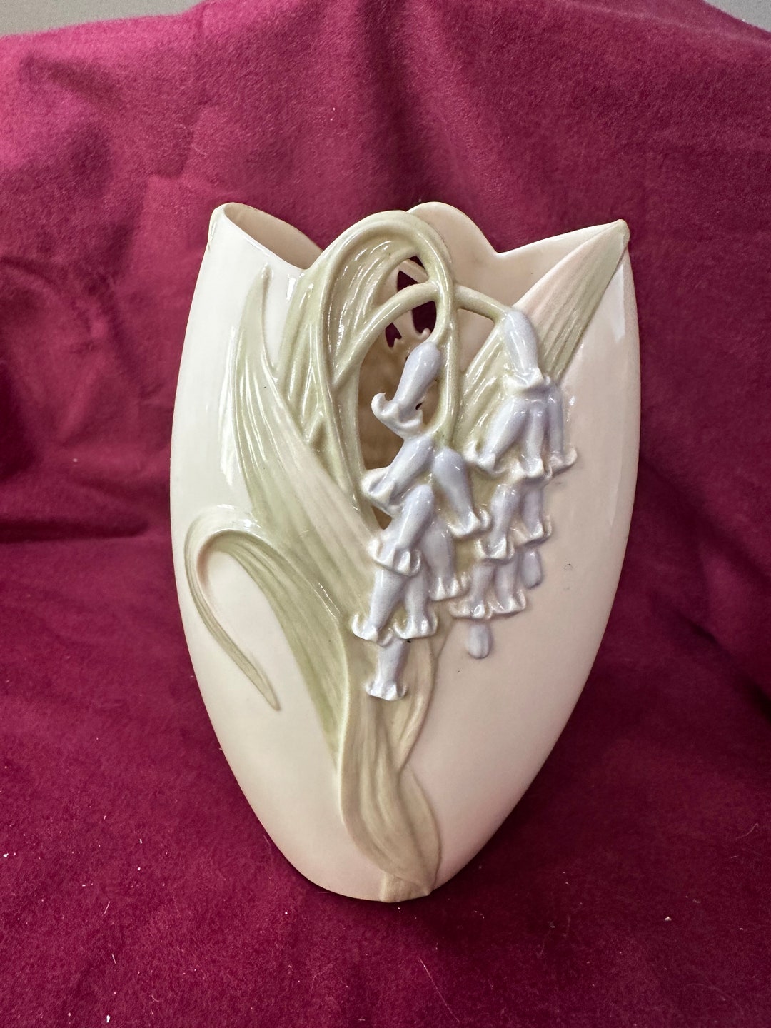 Lenox Floral Blossoms Collection Blue Bells 7in Art Deco Handcrafted ...