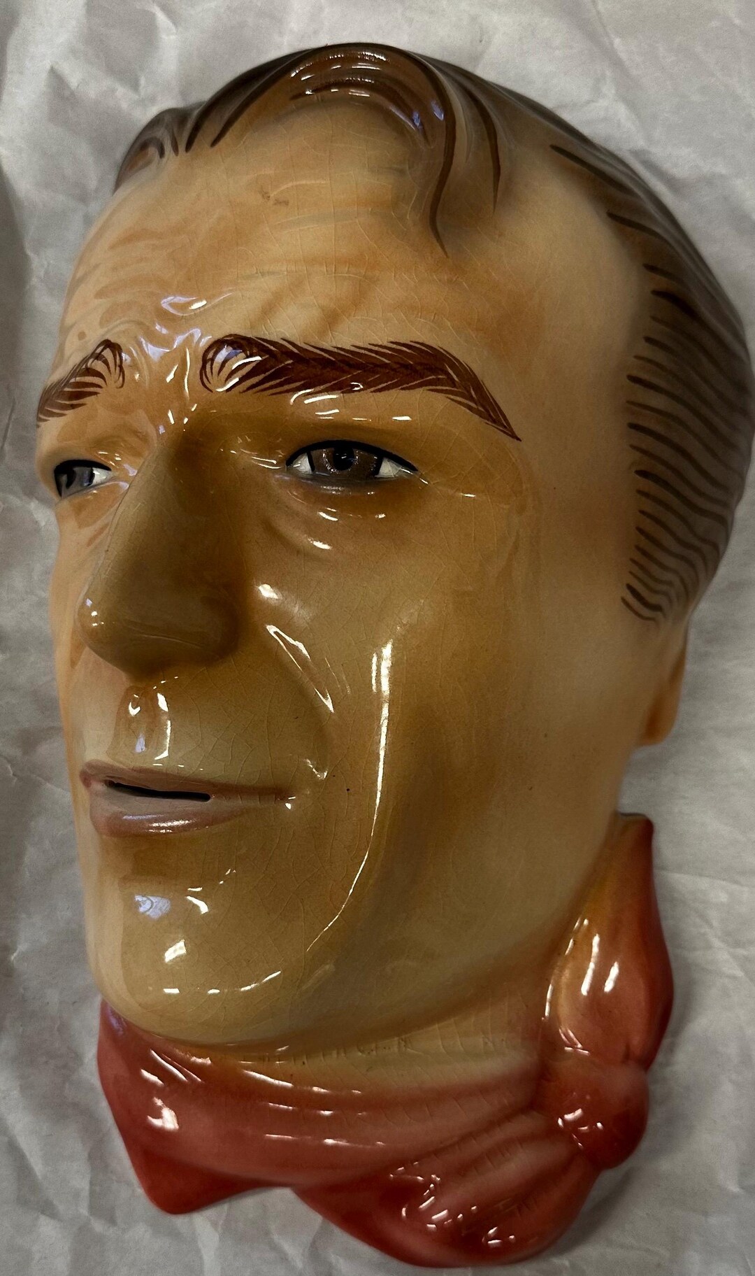 John Wayne Art Mask by Clay Art, 1980s - Etsy