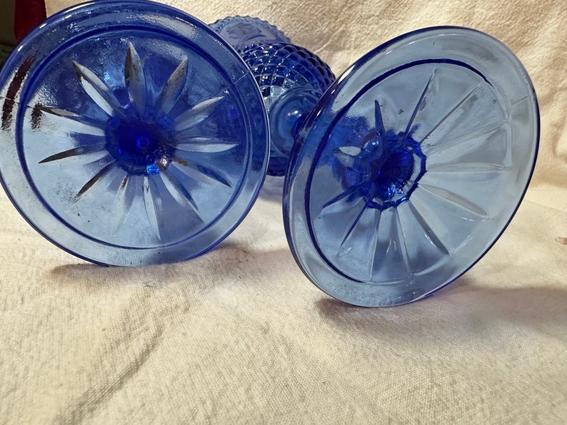 Vintage AVON Fostoria Cobalt Blue Glass Goblets George & Martha ... Vintage AVON Fostoria Cobalt Blue Glass Goblets George & Martha ...