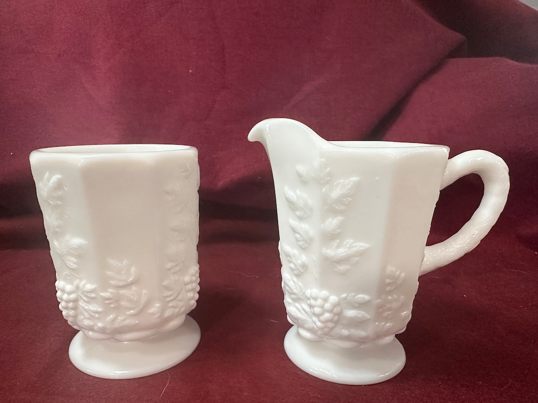 Interesting Info About Vintage Milk Glass Creamer