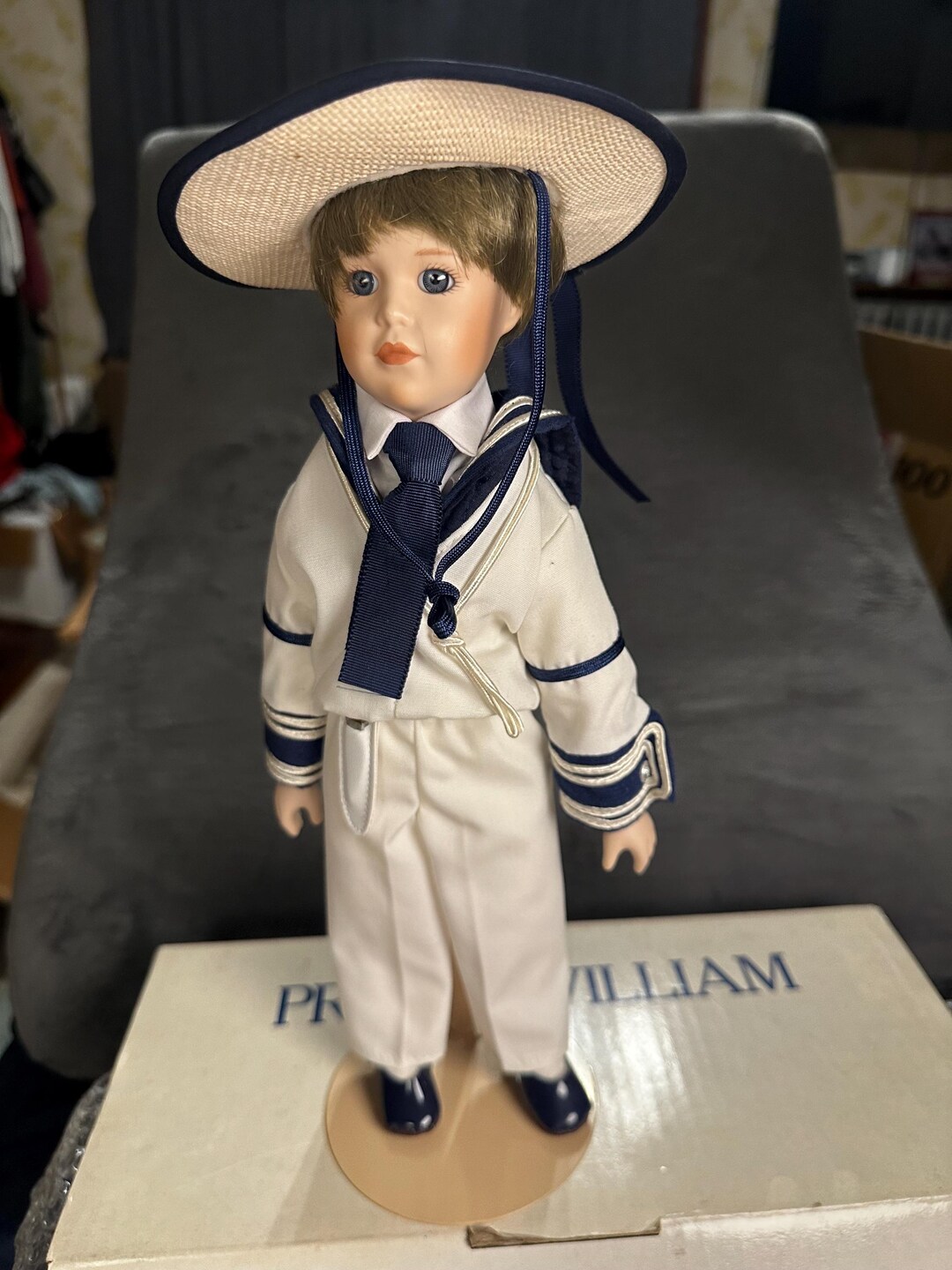 Prince William the Royal Wedding Doll by Danbury Mint COA Original Box ...