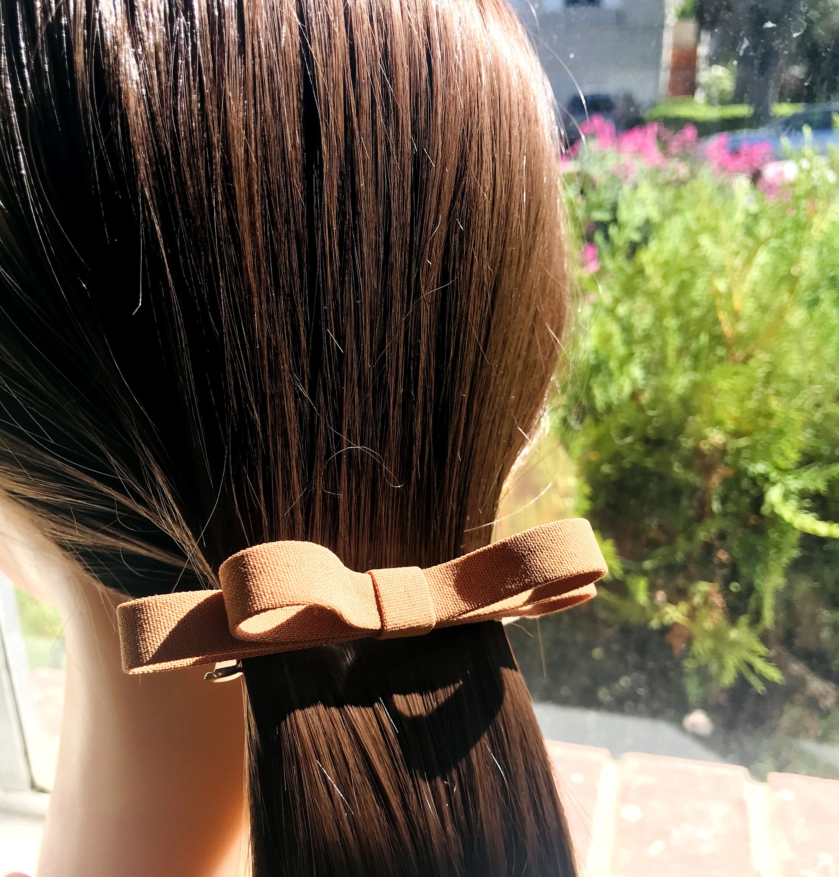 Brown Hair Bow Earth Tone Bows Hair Bows for Women Thick - Etsy Hong Kong