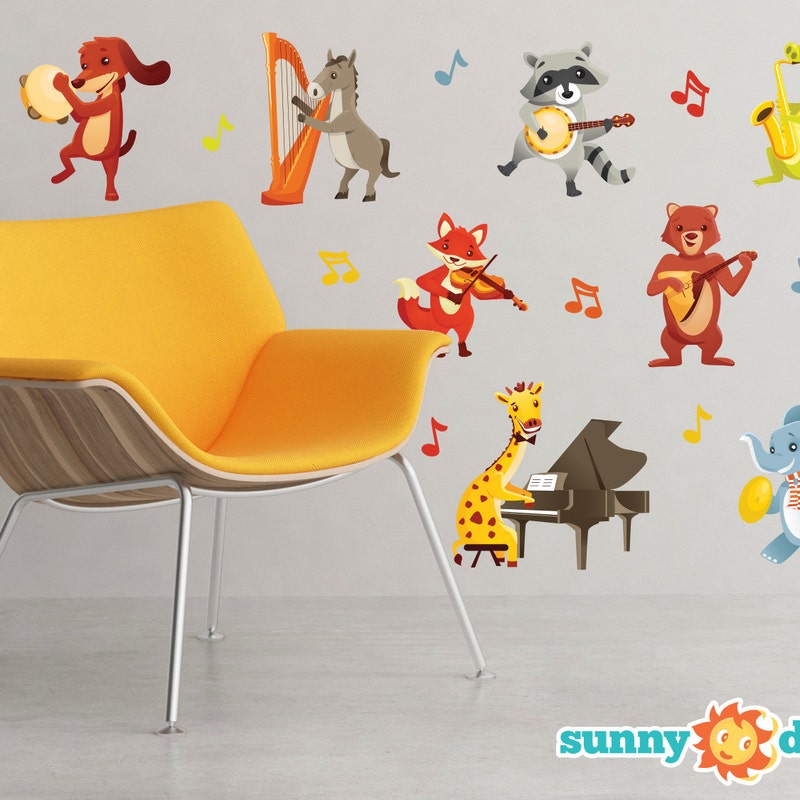 Music Wall Decal - Etsy