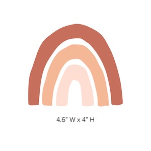 Boho Rainbow- Set of 20 - Etsy