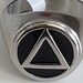 Stainless Steel AA Recovery Ring With Alcoholics Anonymous Symbol - 12 ...