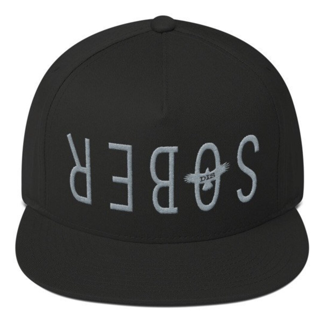 R E B O S 5 Panel Black Hat - Sober! Alcoholics Anonymous - Doing It ...