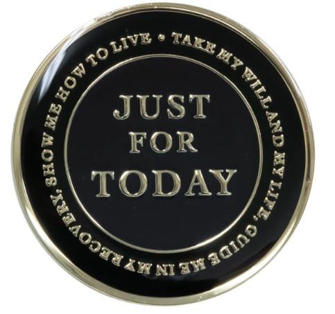 NA Skull Black Clean Time Yearly Medallion Yrs 1-30 Recovery Narcotics ...