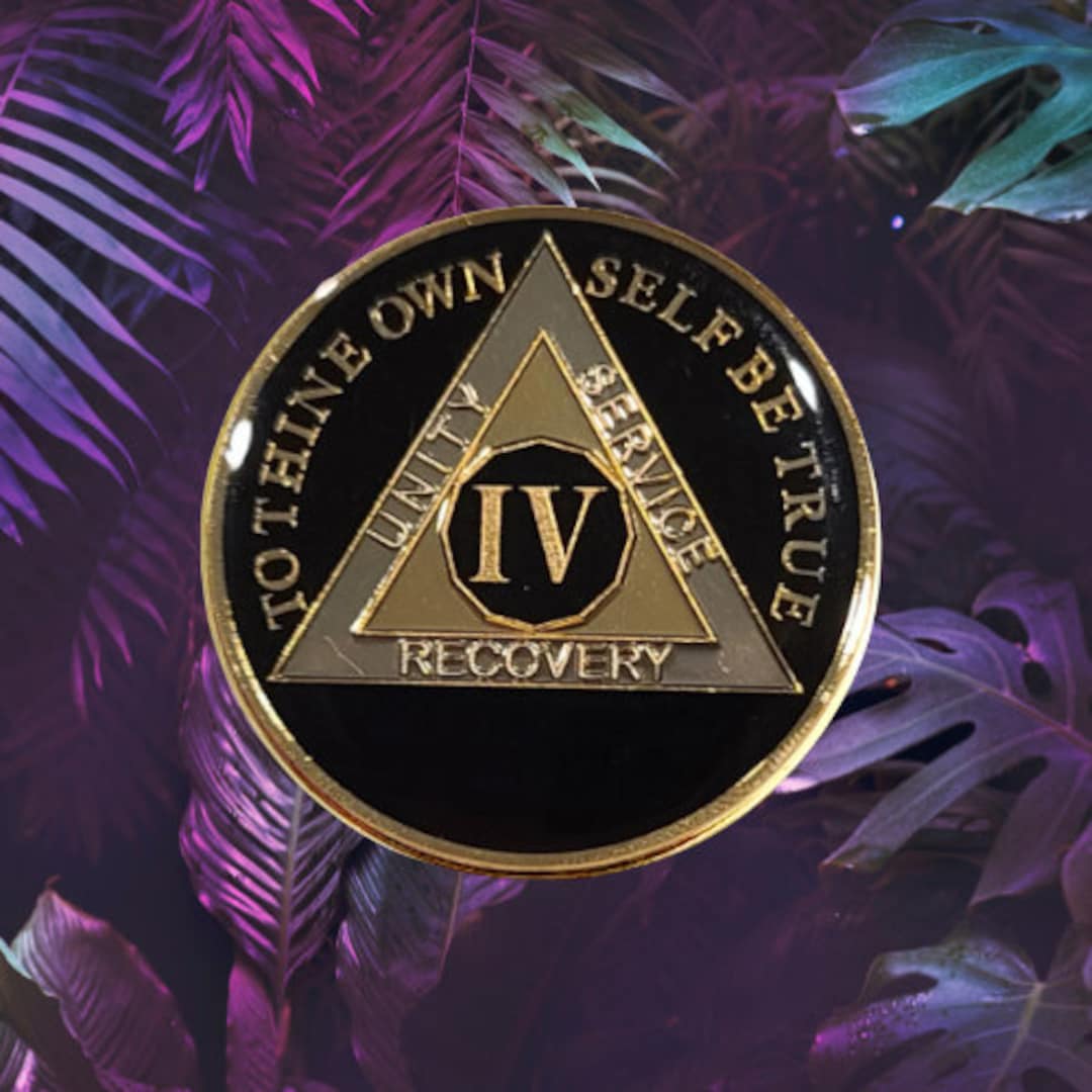 AA Recovery Medallion Bronze With Tri-plate 1 1/2 challenge Coin ...