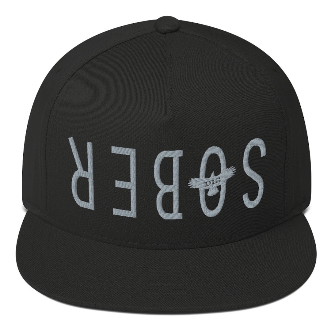 Rebos Sober Recovery Flat Bill Cap - Doing It Sober - AA 12 Step Gift ...