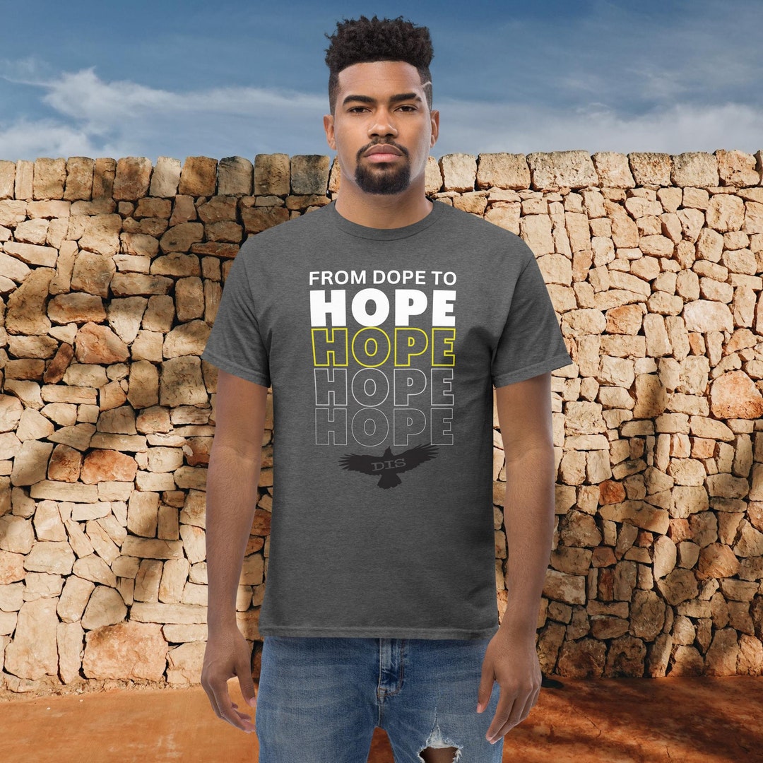 From Dope to Hope Men's Classic Recovery Tee - Narcotics Anonymous T ...