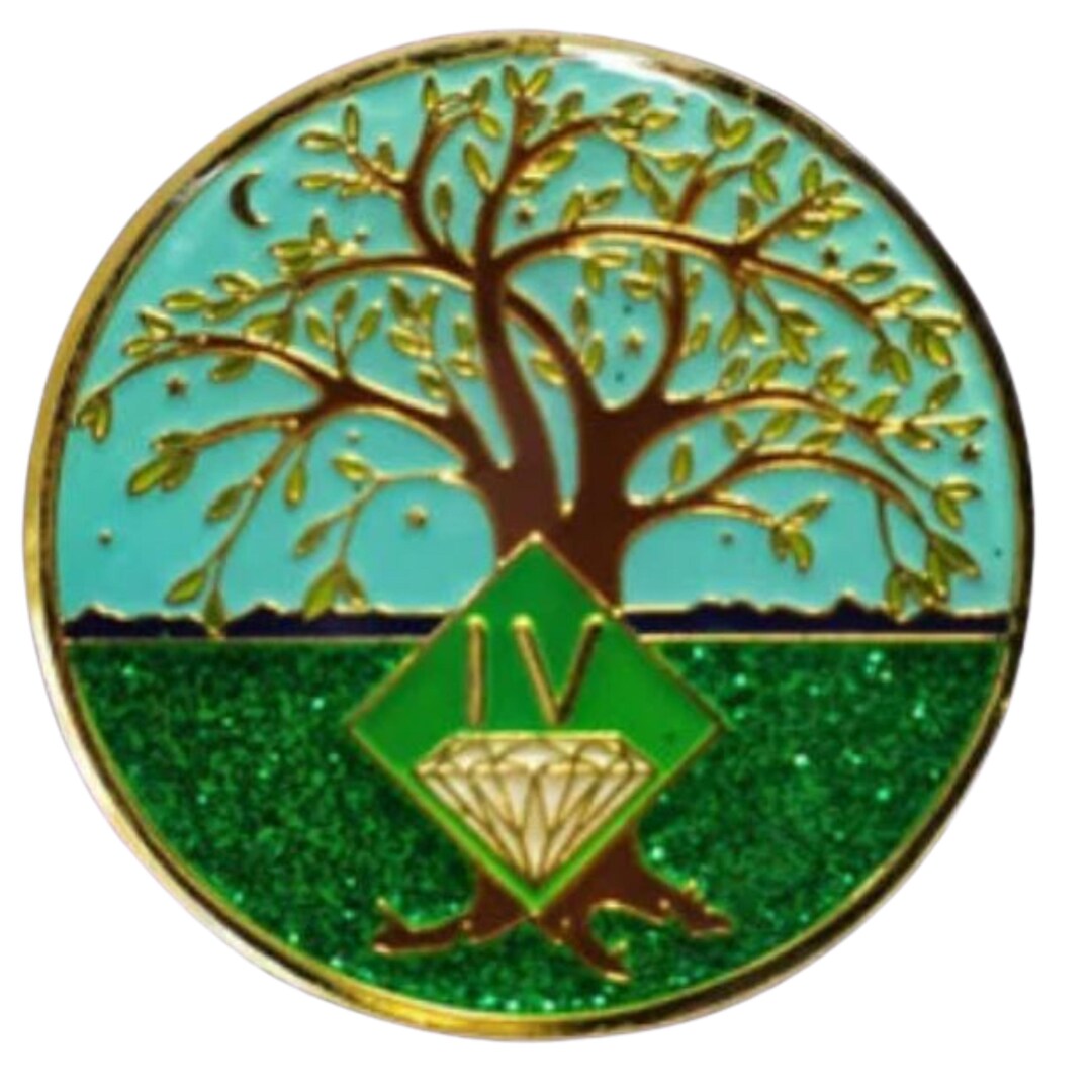 New! NA Recovery Tree of Life Yearly Recovery Medallion (1-45) 18 ...