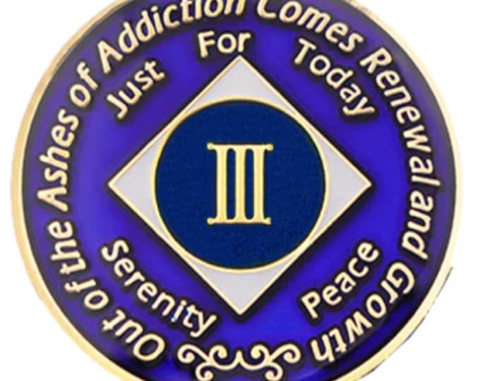 Narcotics Anonymous No Matter What Chip, NA Recovery Slogan Medallions ...