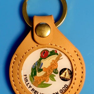 New Bling FROG Fully Relying on God Yearly Recovery Medallion ...