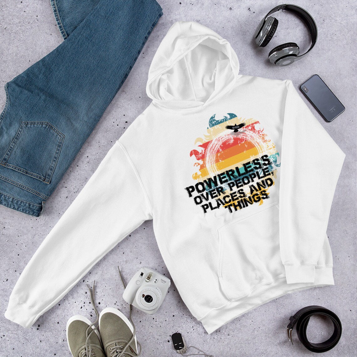 Powerless Over People Places and Things Unisex Hoodie - Etsy