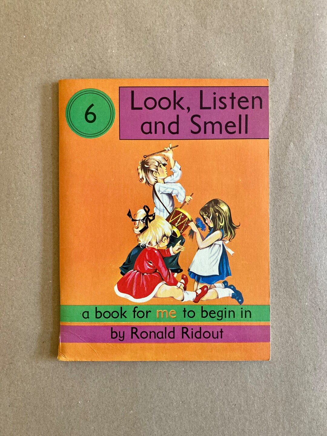 Vintage Childrens School Reading Book look, Listen and Smell by Ronald ...