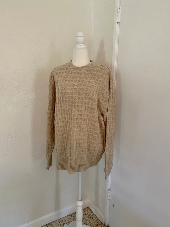 Vintage Chunky 90s Designer Runway Rope Twist Domed M… - Gem