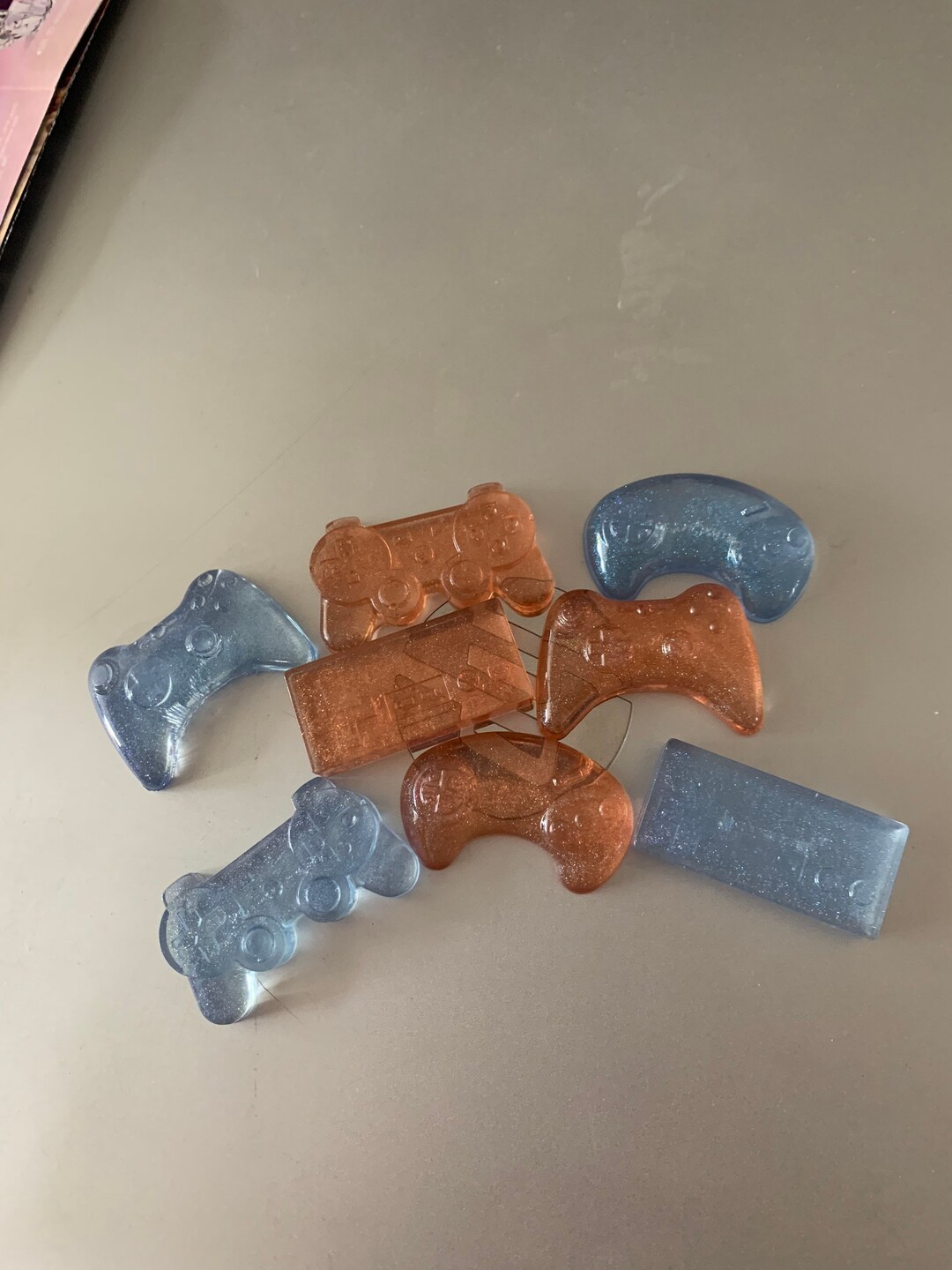 Personalized Resin Video Game Controller Set - Etsy