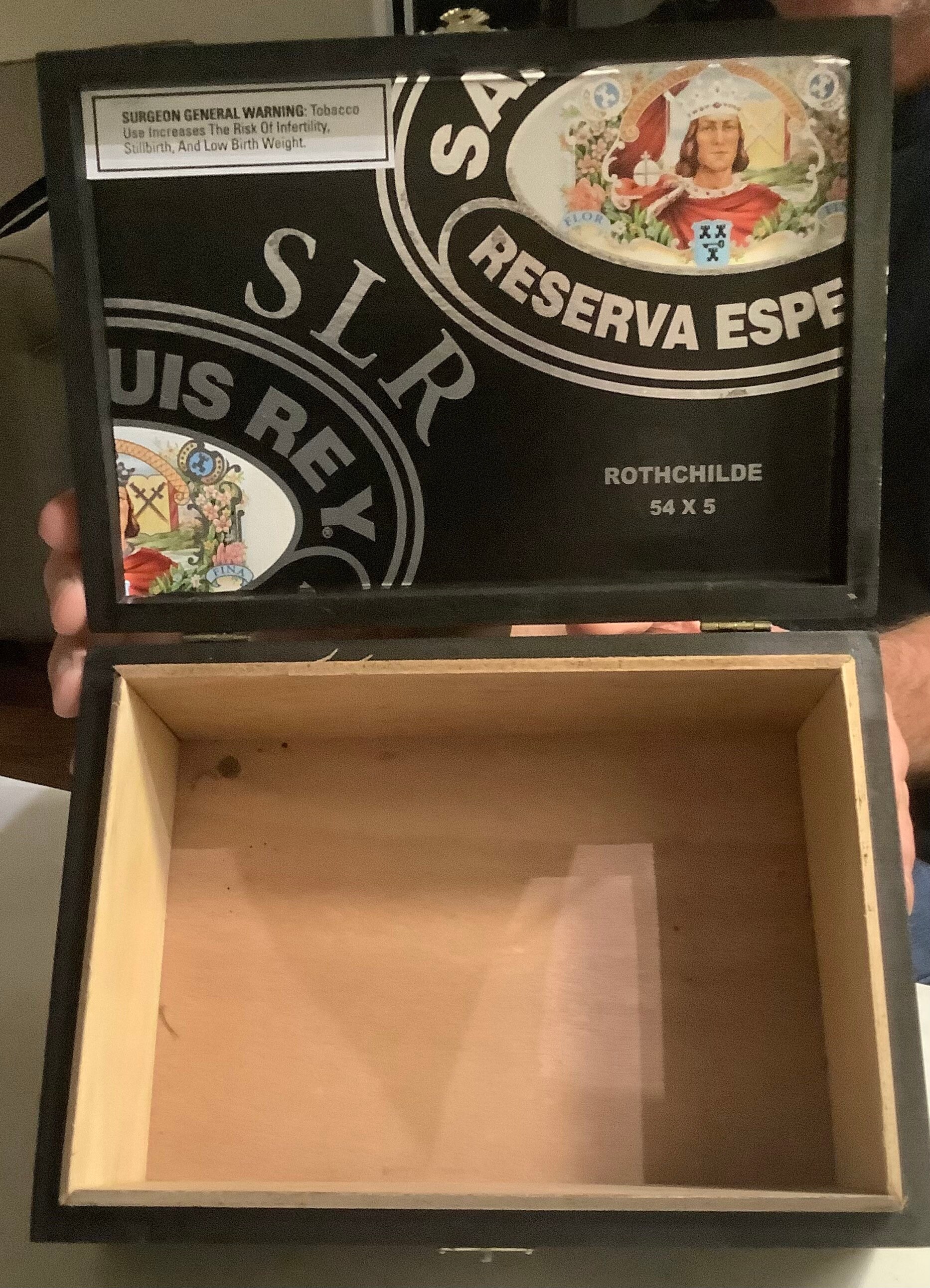 Wooden Cigar Box With Latch and Hinges Acid Cigars Groomsmen Gift Box ...